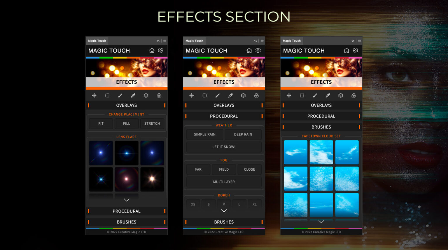 CreativeMagicPanel - Retouching Panel for Photoshop.