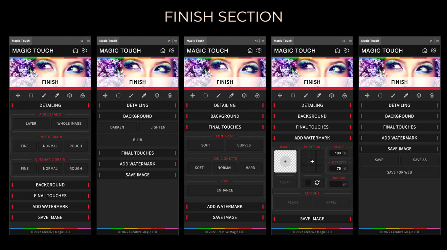 CreativeMagicPanel - Retouching Panel for Photoshop.