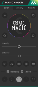 Magic Color Panel - CreativeMagicPanel - Photo editing & Retouching Panel