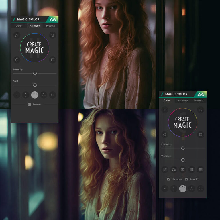 Magic Color Panel - CreativeMagicPanel - Photo editing & Retouching Panel